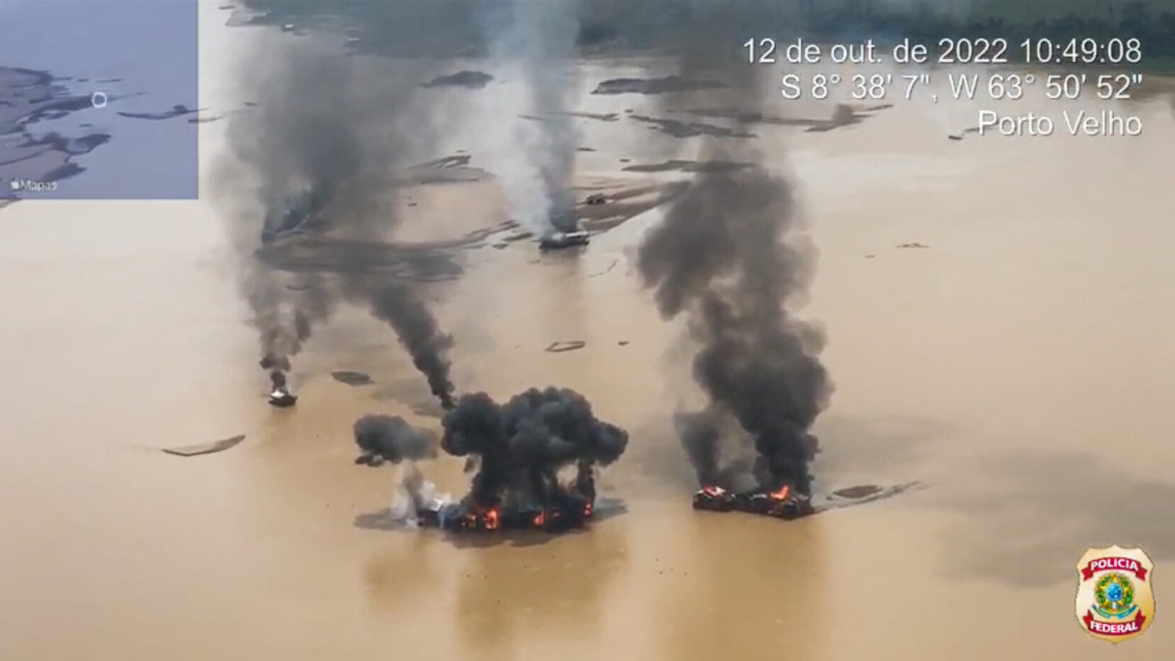 Garimpeiros protestam em Porto Velho - Amazônia Real